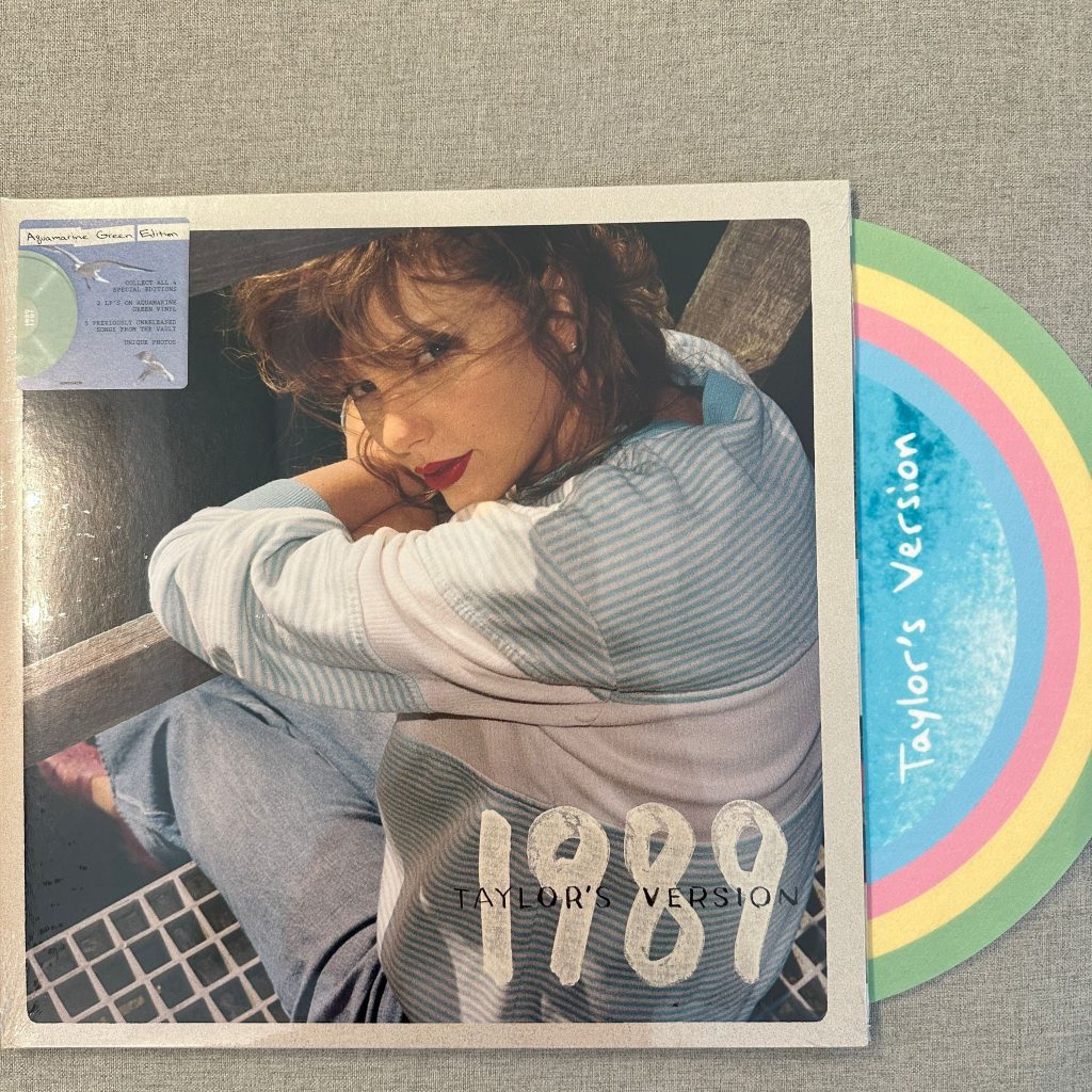 Taylor Swift -1989 Taylor’s Version (Aquamarine Green Vinyl 2LP with ...
